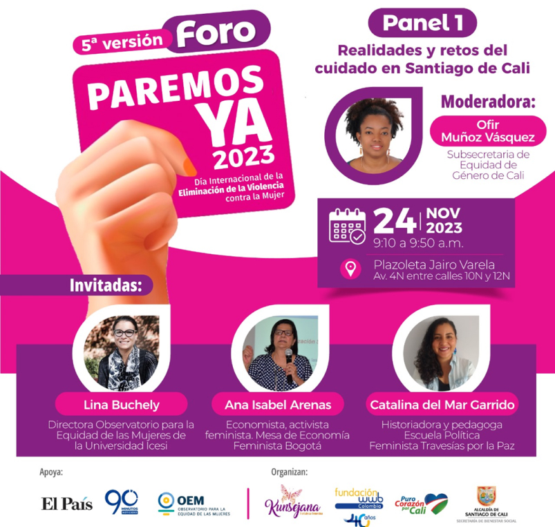 Cuidado, autonomía y salud mental, en el Foro ¡Paremos ya! - Fundación ...